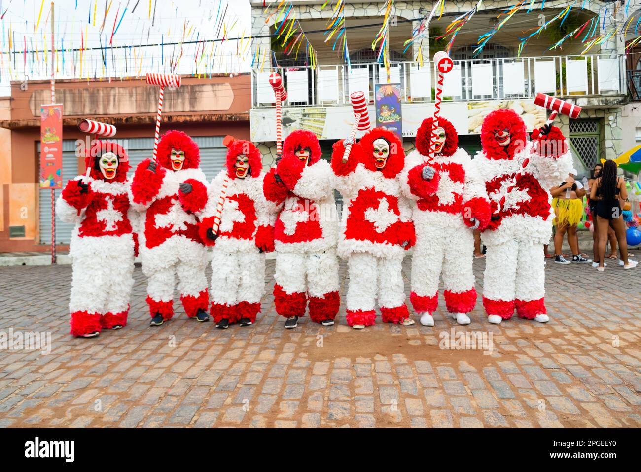 Maragogipe, Bahia, Brazil - February 20, 2023: Group of people in ...