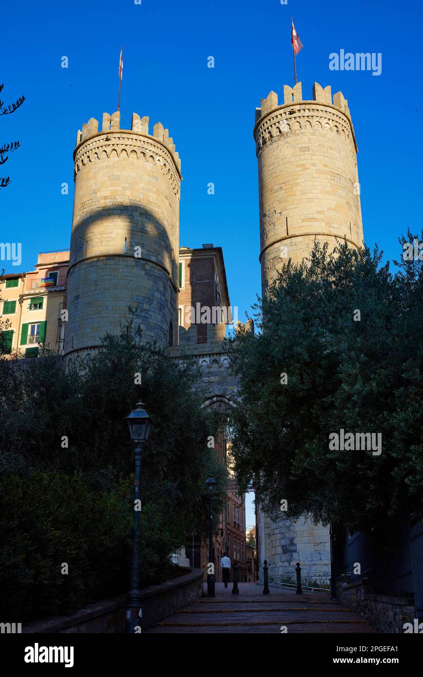 Porta soprana genoa genova hi-res stock photography and images - Alamy