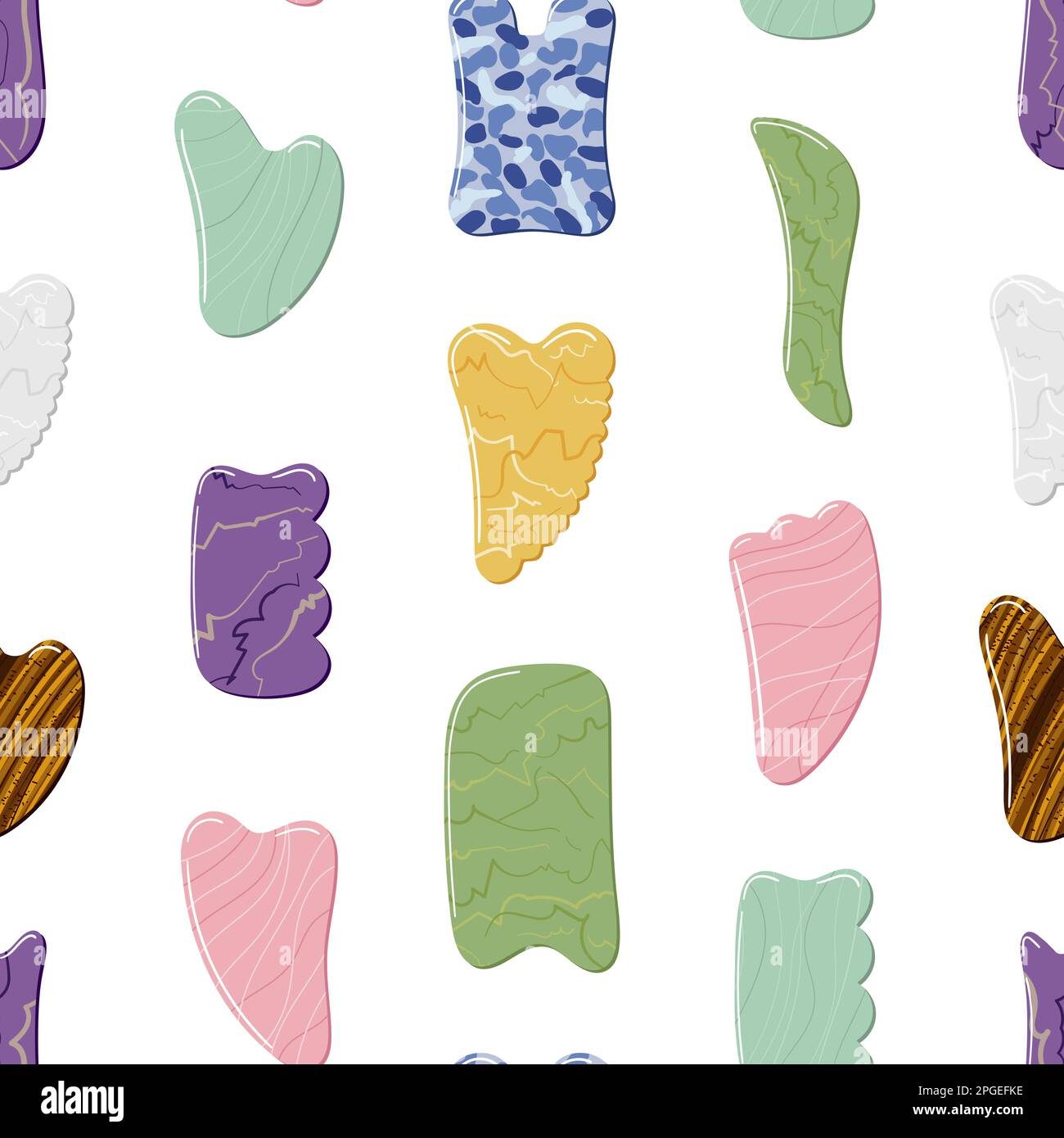 Body guasha therapy Stock Vector Images - Alamy