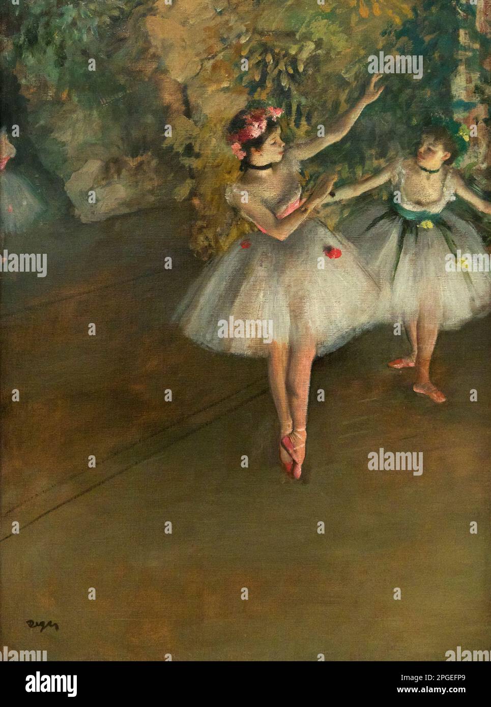 Edgar degas two dancers hi-res stock photography and images - Alamy