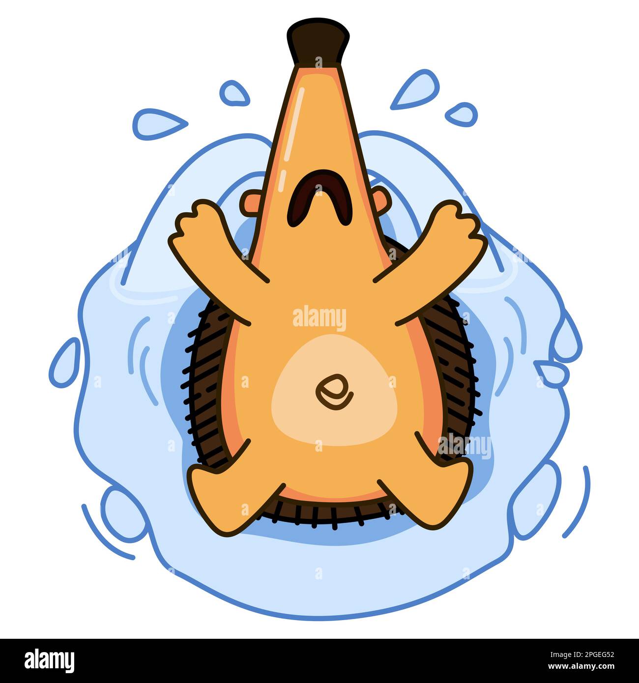 Puddle face Stock Vector Images - Alamy