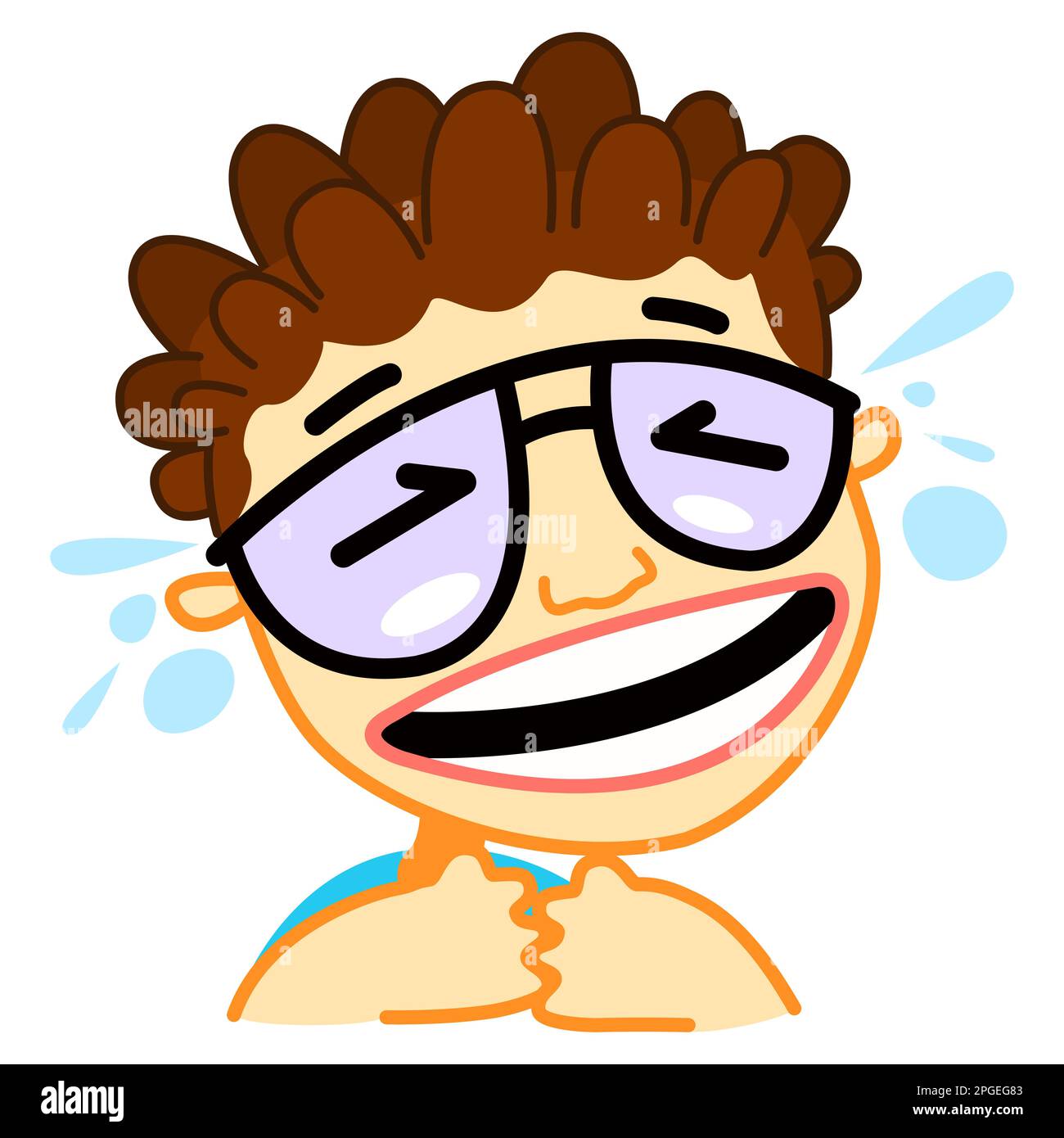 Hysterical Laughter Clip Art