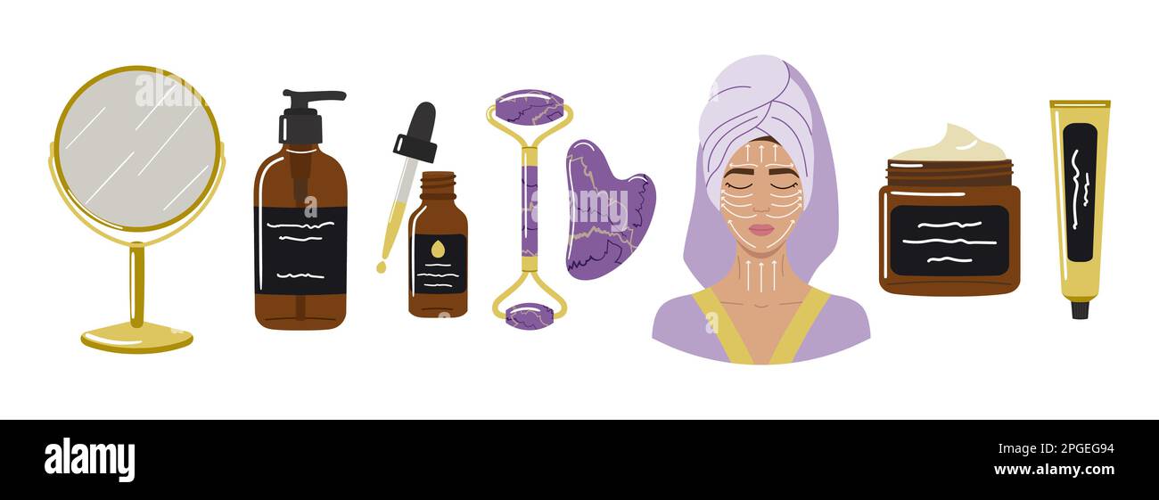 Purple jade stone Stock Vector Images - Alamy