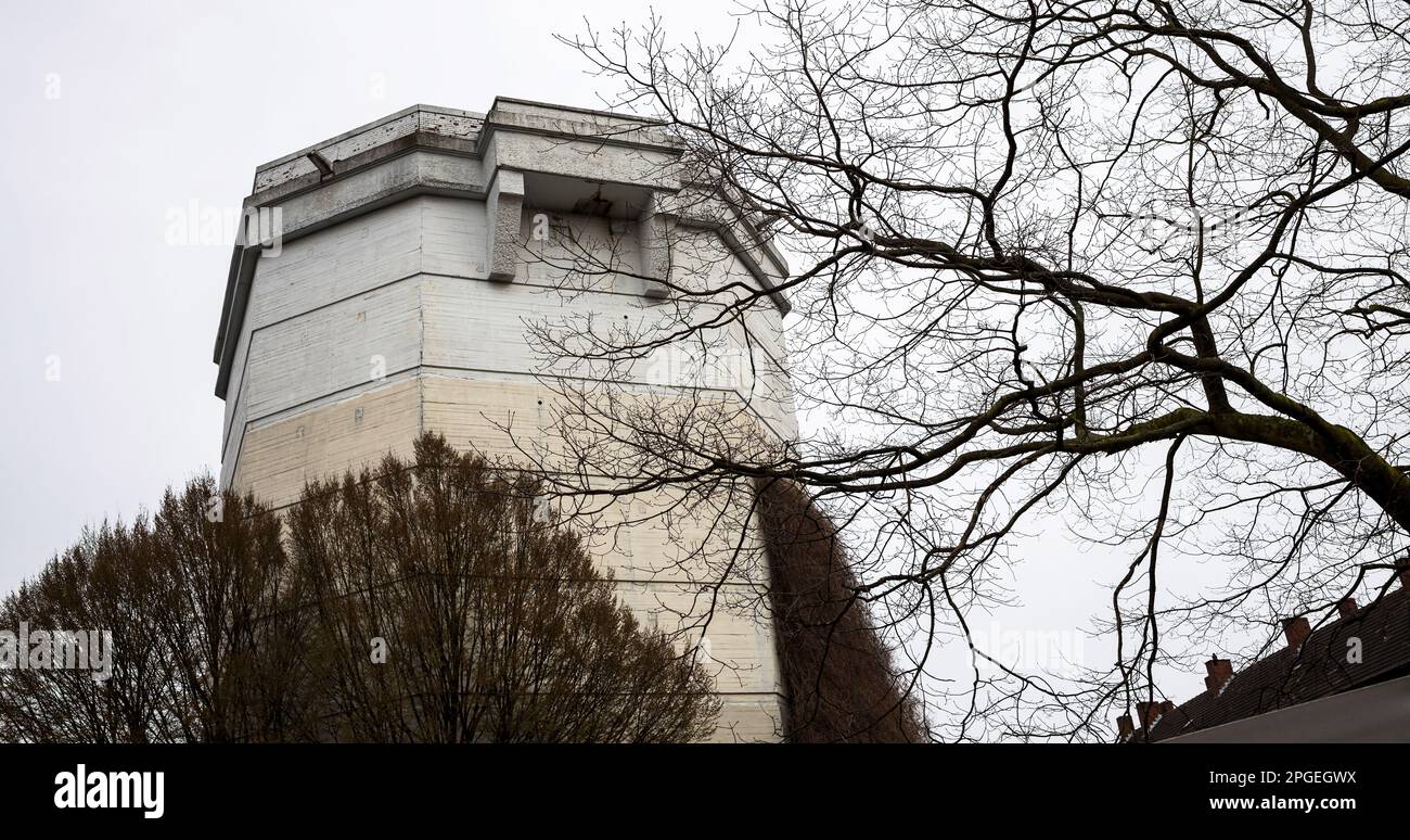 a german bunker from the second world war panorama Stock Photo - Alamy