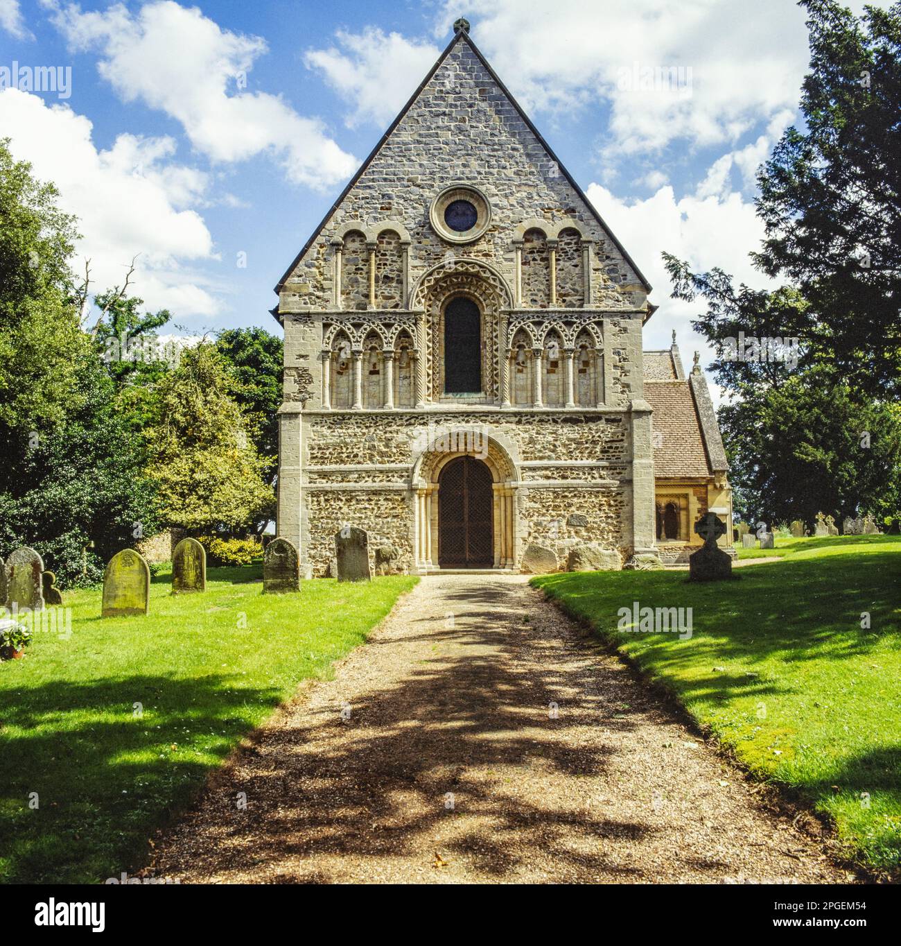 St Lawrence's Church in Castle Rising, King's Lynn PE31 6AG taken in ...