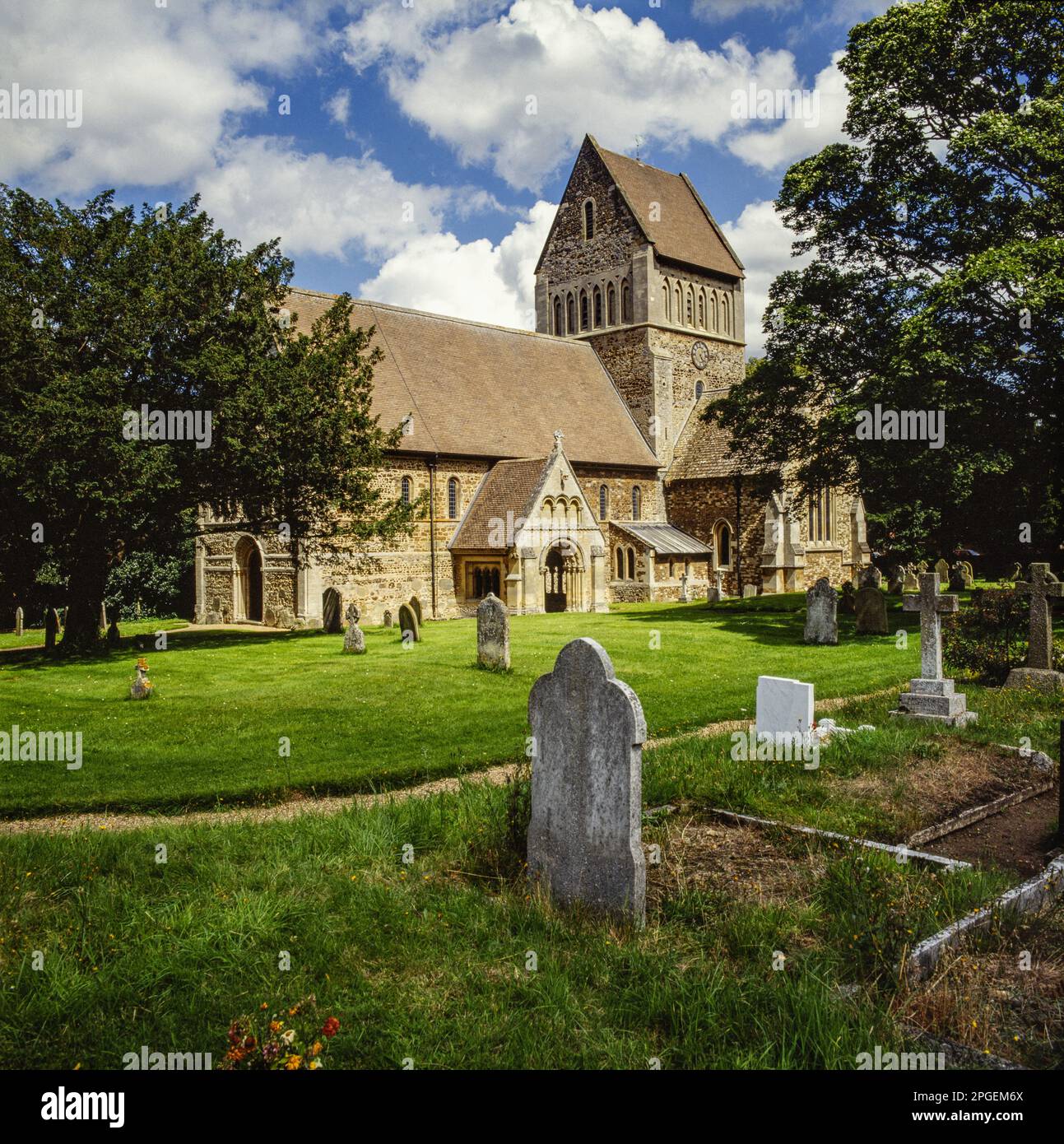 St Lawrence's Church in Castle Rising, King's Lynn PE31 6AG taken in ...