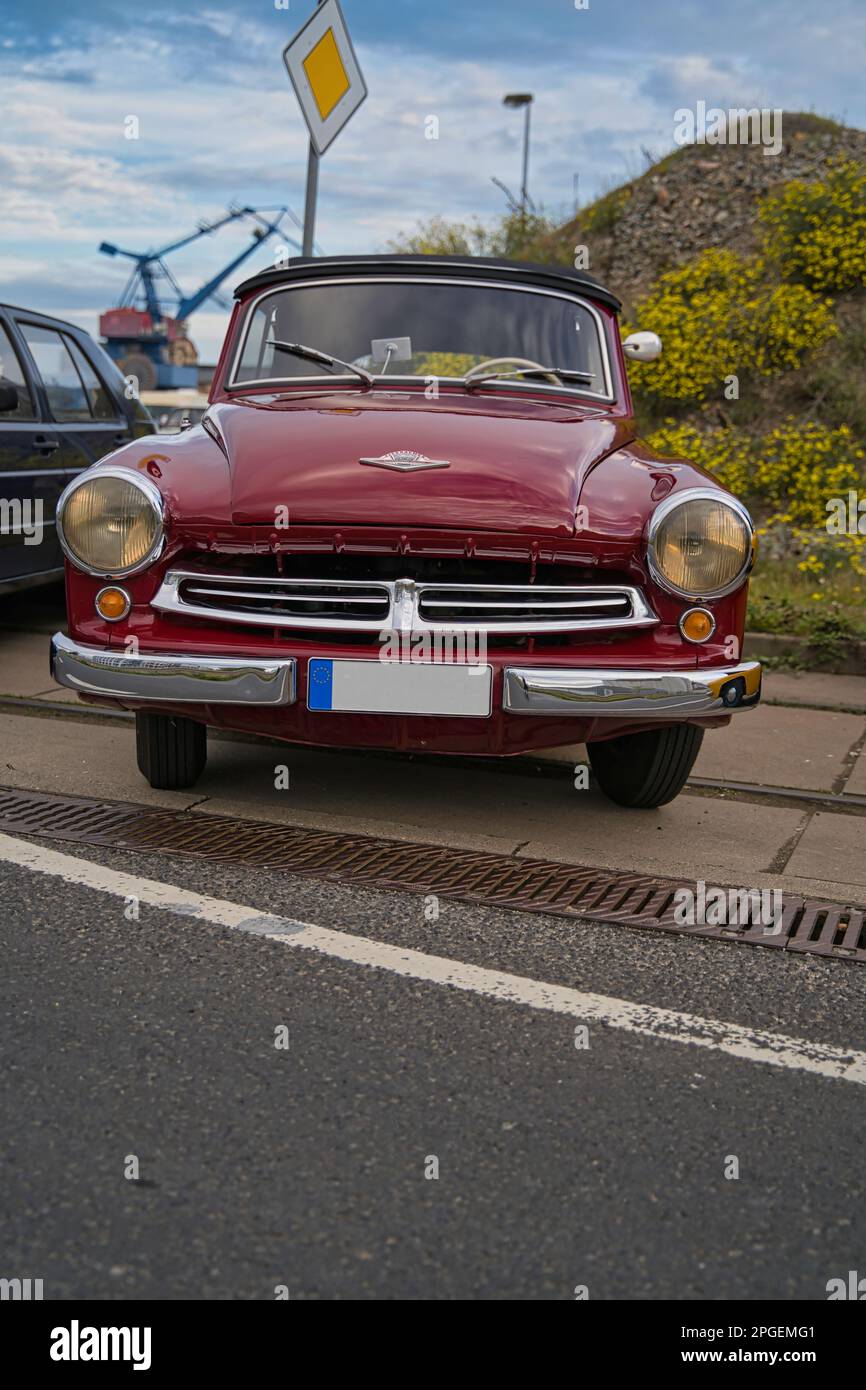 wartburg 311 oldtimer from the east, former ddr Stock Photo - Alamy