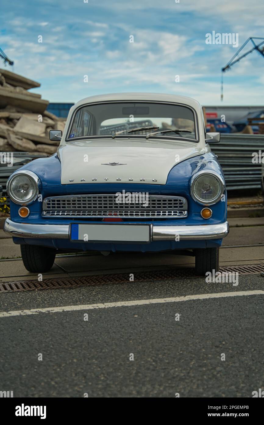wartburg 311 oldtimer from the east, former ddr Stock Photo - Alamy