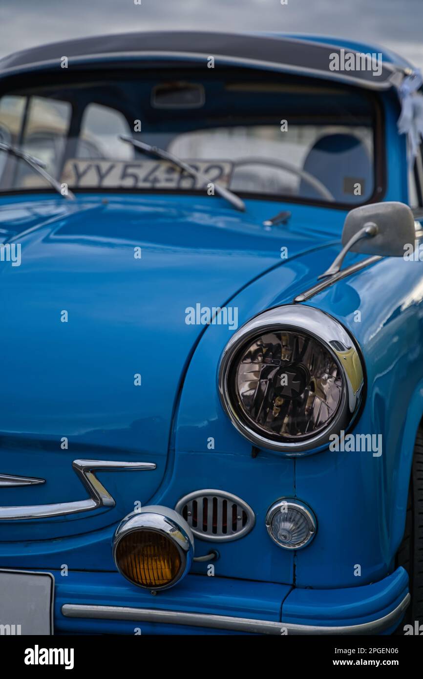 trabant 500 cult car from the east, former ddr Stock Photo - Alamy