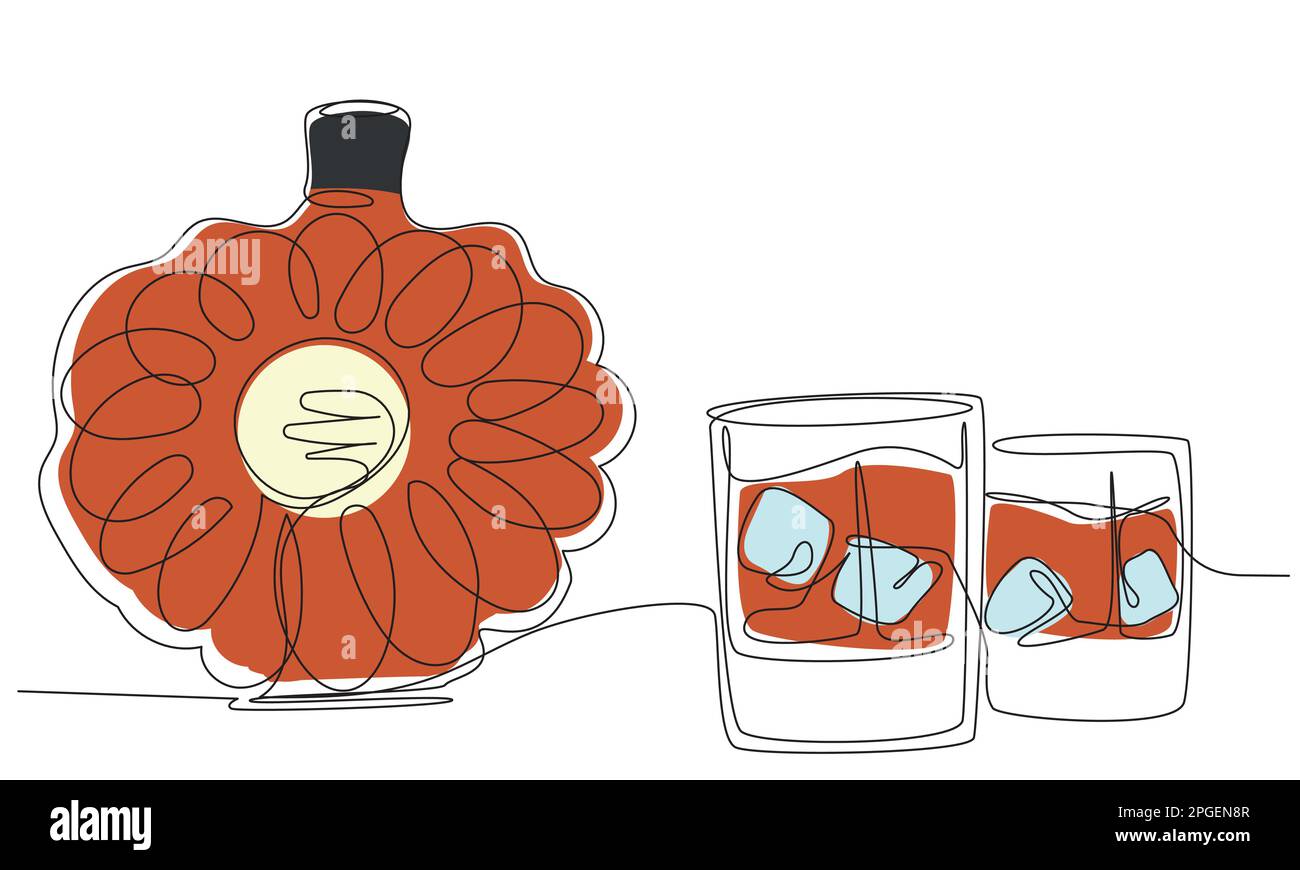 Adult beverages Stock Vector Images - Alamy