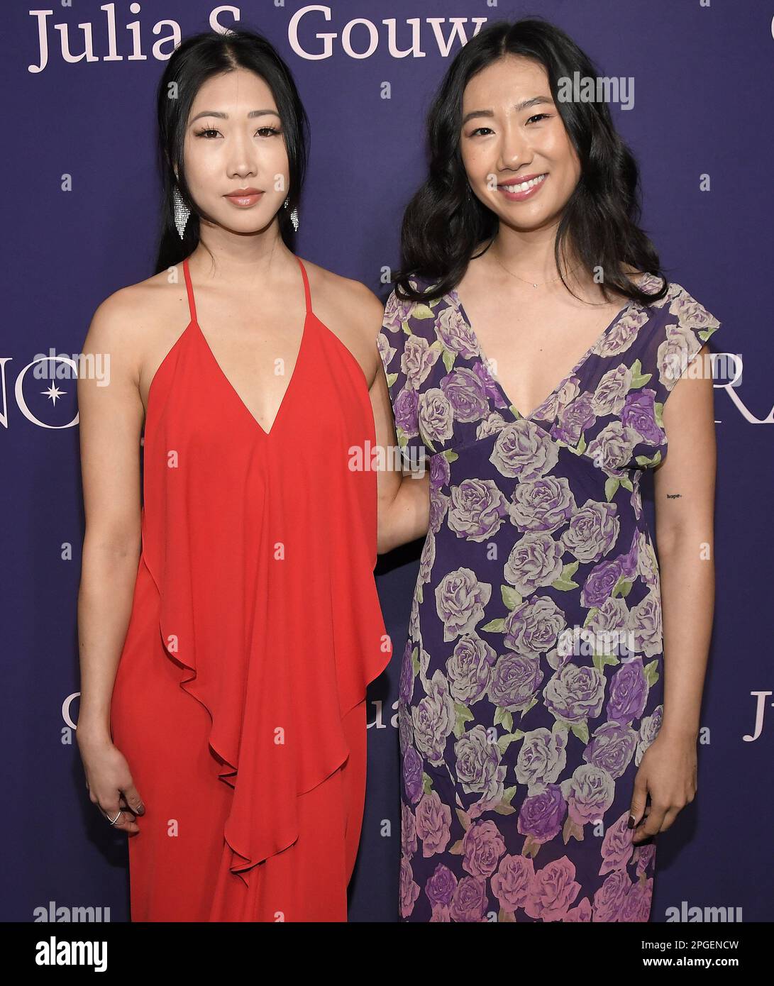 Los Angeles, USA. 21st Mar, 2023. (L-R) Shannon Dang and Olivia Liang ...