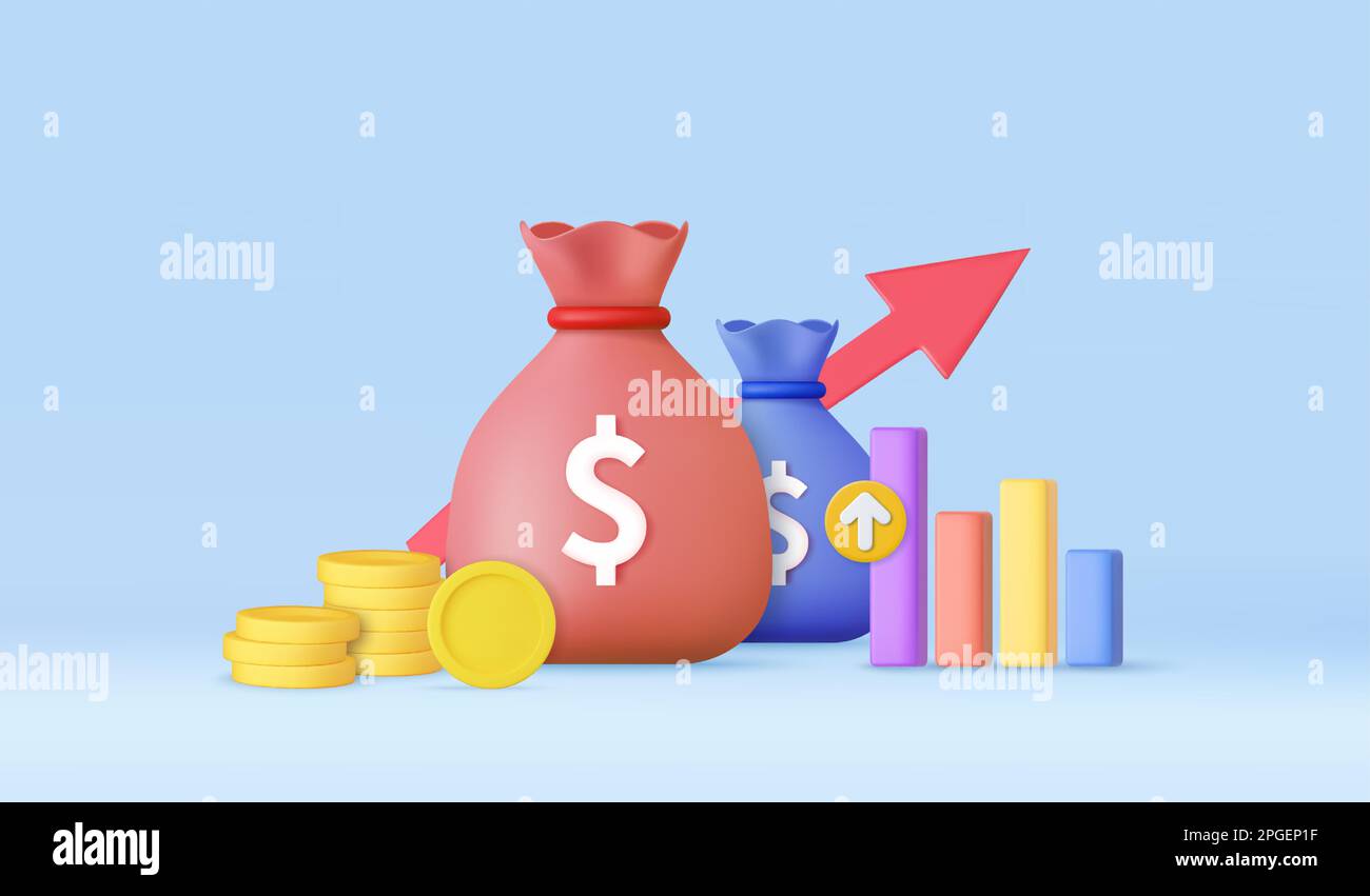 Dollar bags money financial Stock Vector Images - Alamy