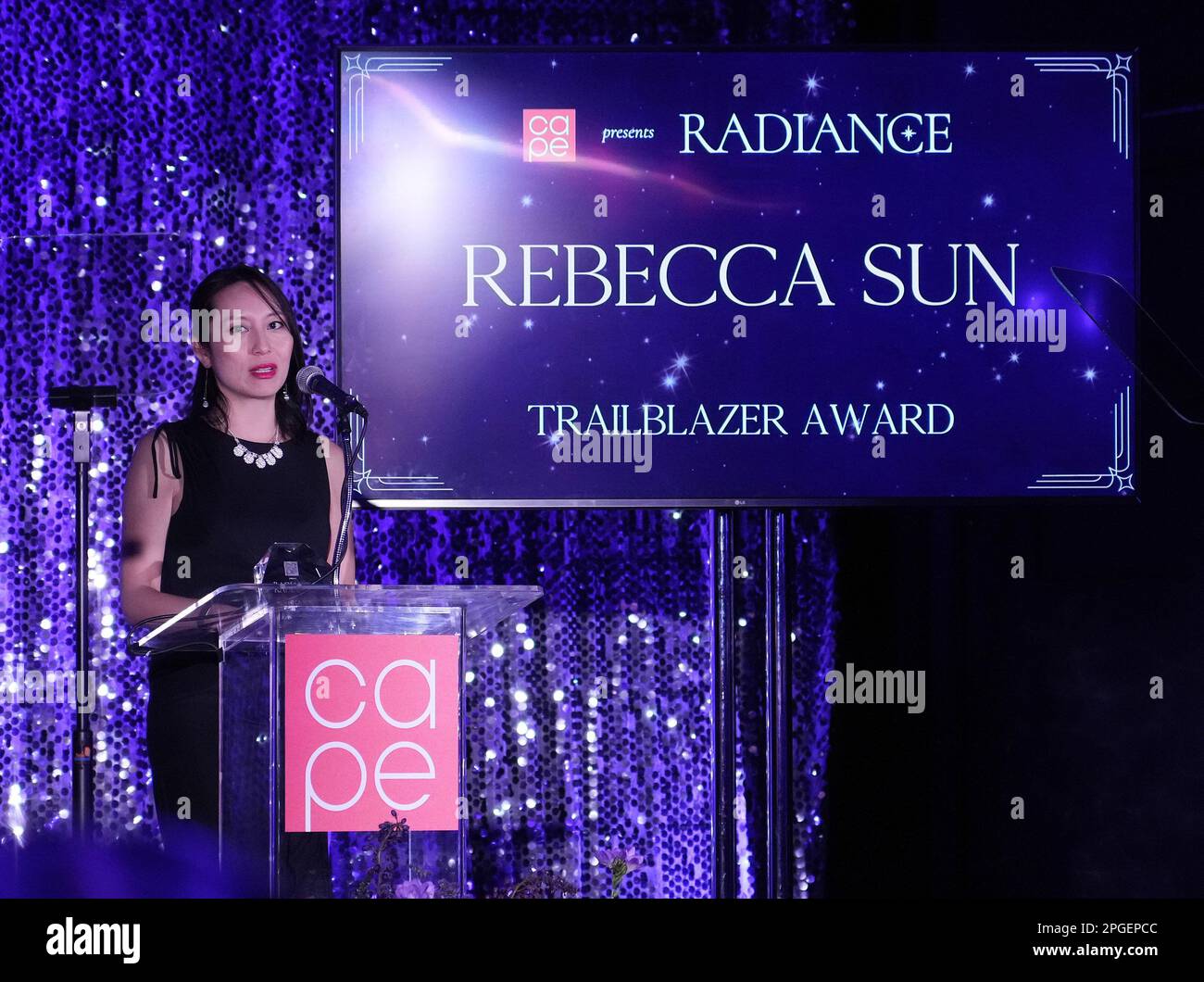 Los Angeles, USA. 21st Mar, 2023. The Trailblazer Award Honoree Rebecca ...