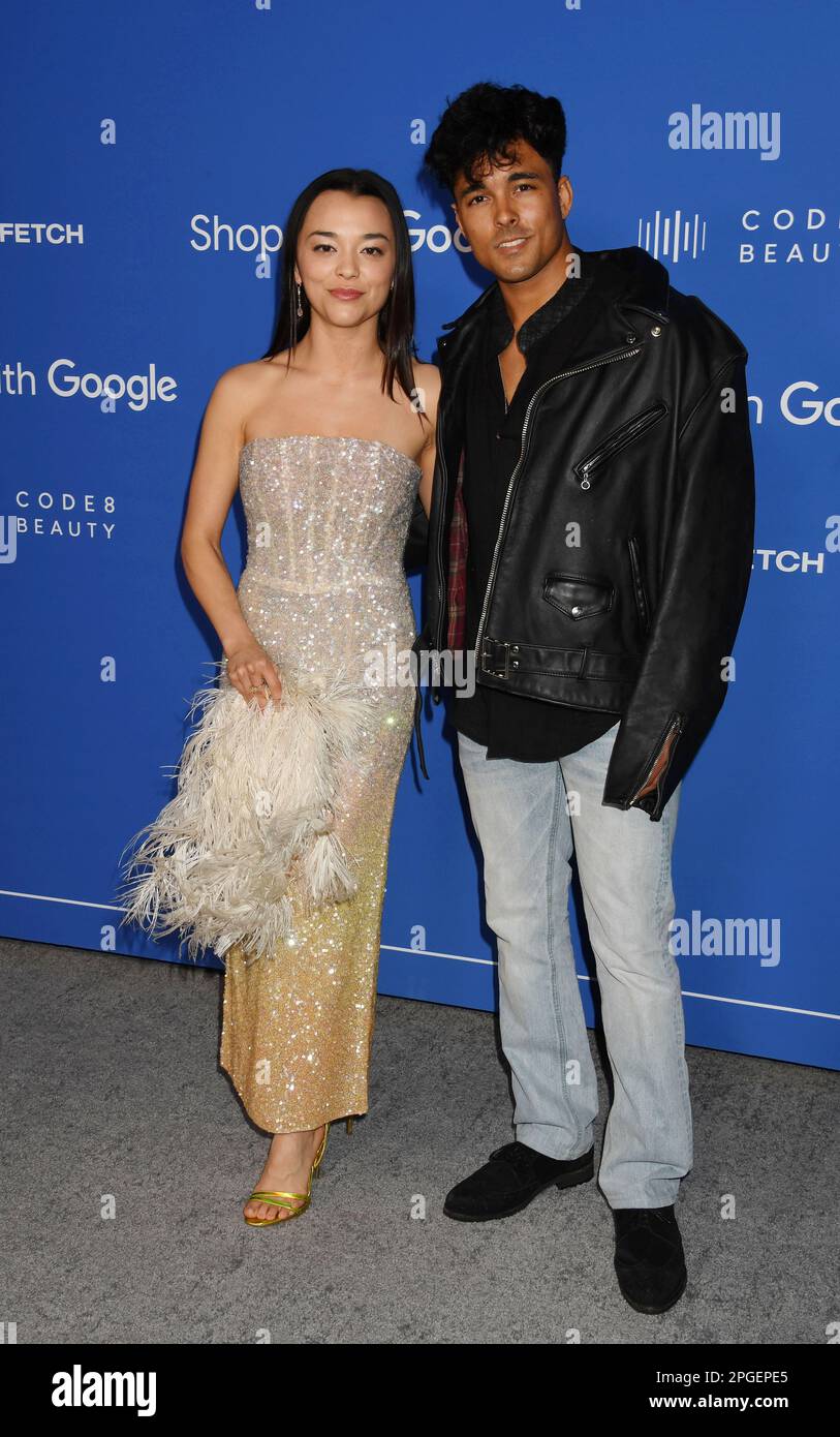 Los Angeles, California, USA. 21st Mar, 2023. Midori Francis, Niko ...