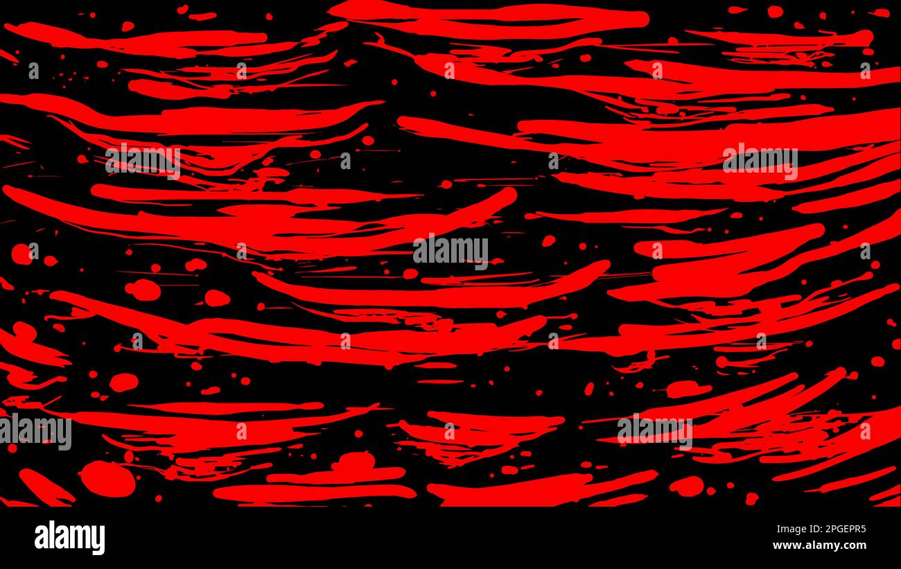 Texture of bloody smudges on a black background Stock Vector Image ...