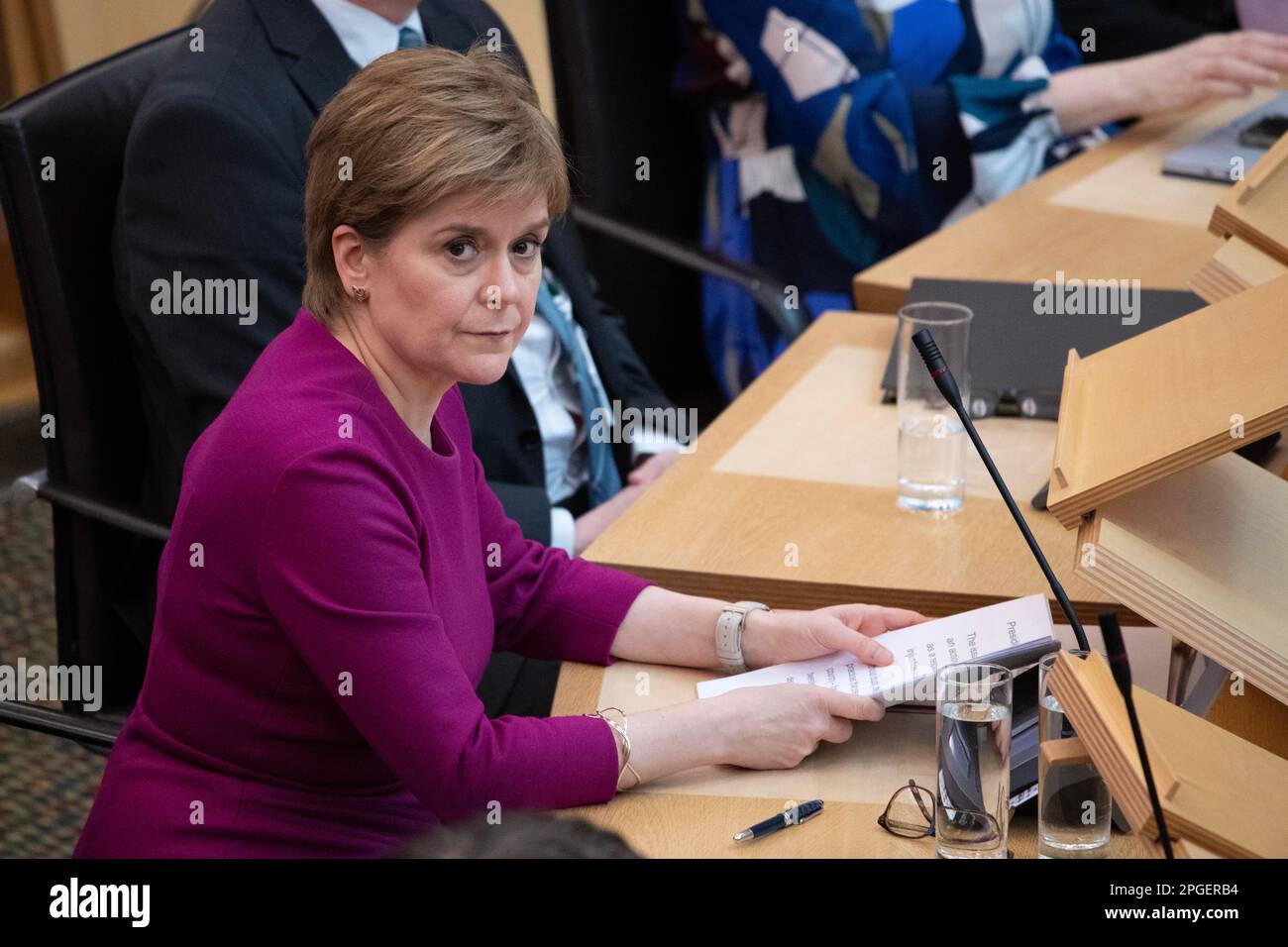 Snp leader apologises for historical adoption practices hi-res stock ...