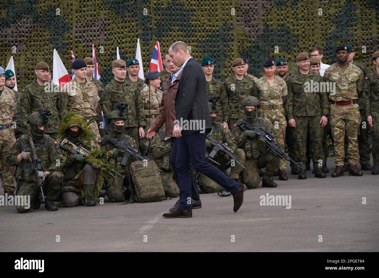 The Prince of Wales with Polish Deputy Prime Minister and Minister of ...