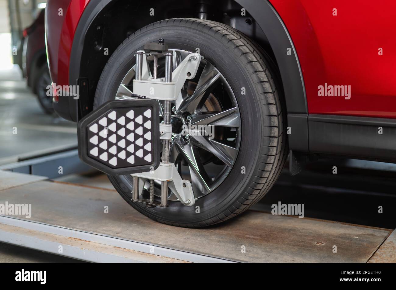 Wheel alignment angle hi-res stock photography and images - Alamy