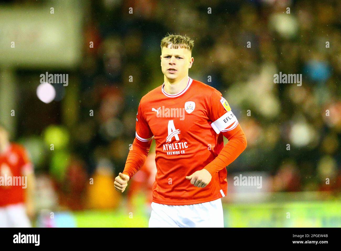 Oakwell Stadium, Barnsley, England - 21st March 2023 Mads Andersen (6 ...