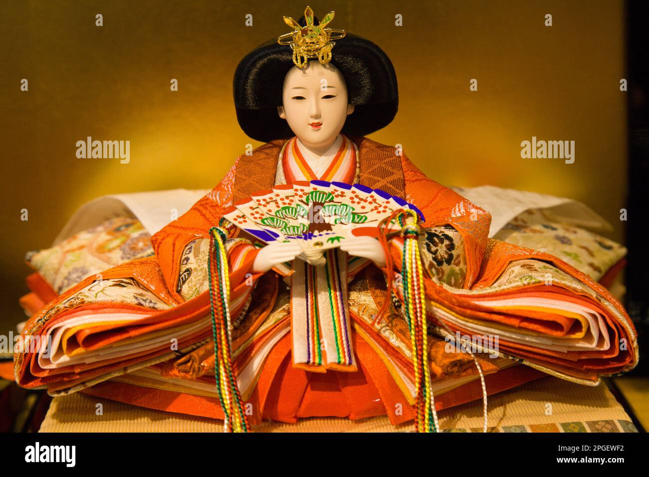 Japan, Tokyo, dolls, puppets, Hina Matsuri, girls festival Stock Photo ...