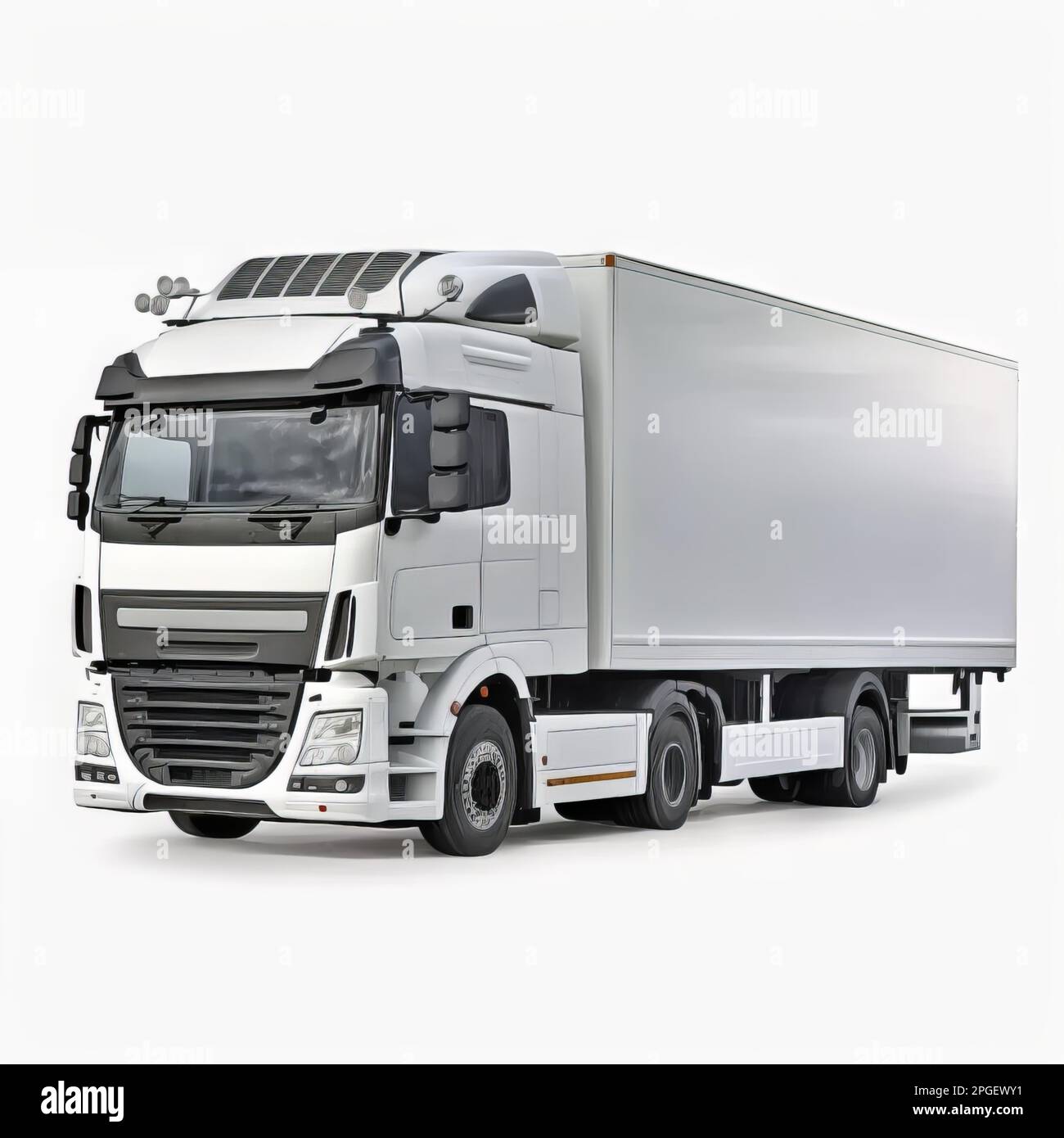Lorry driver cab front Cut Out Stock Images & Pictures - Alamy