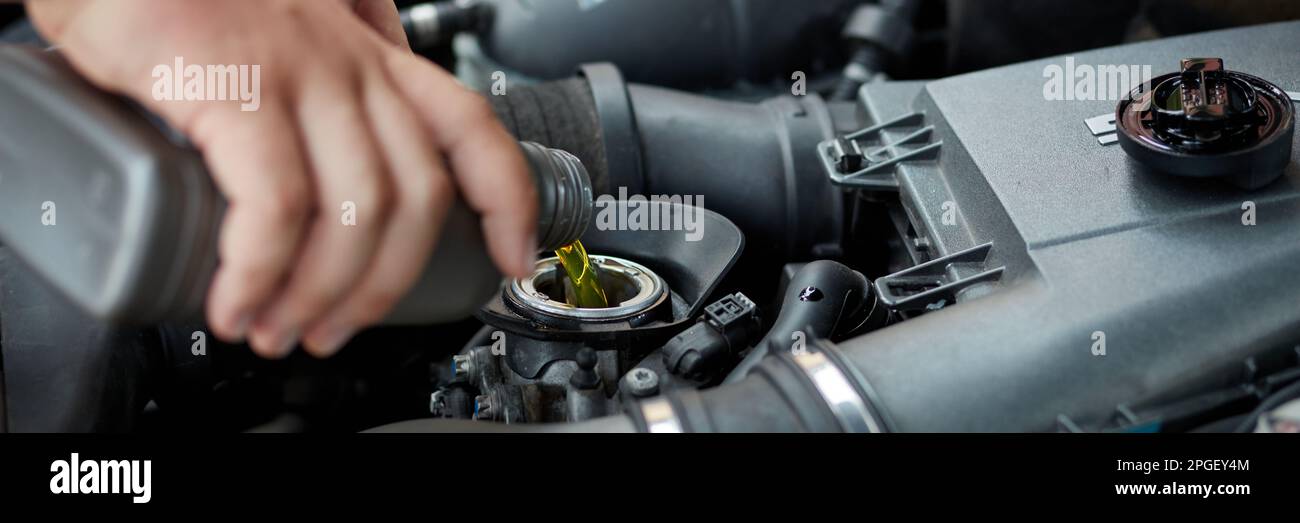 Oil refilling hi-res stock photography and images - Alamy
