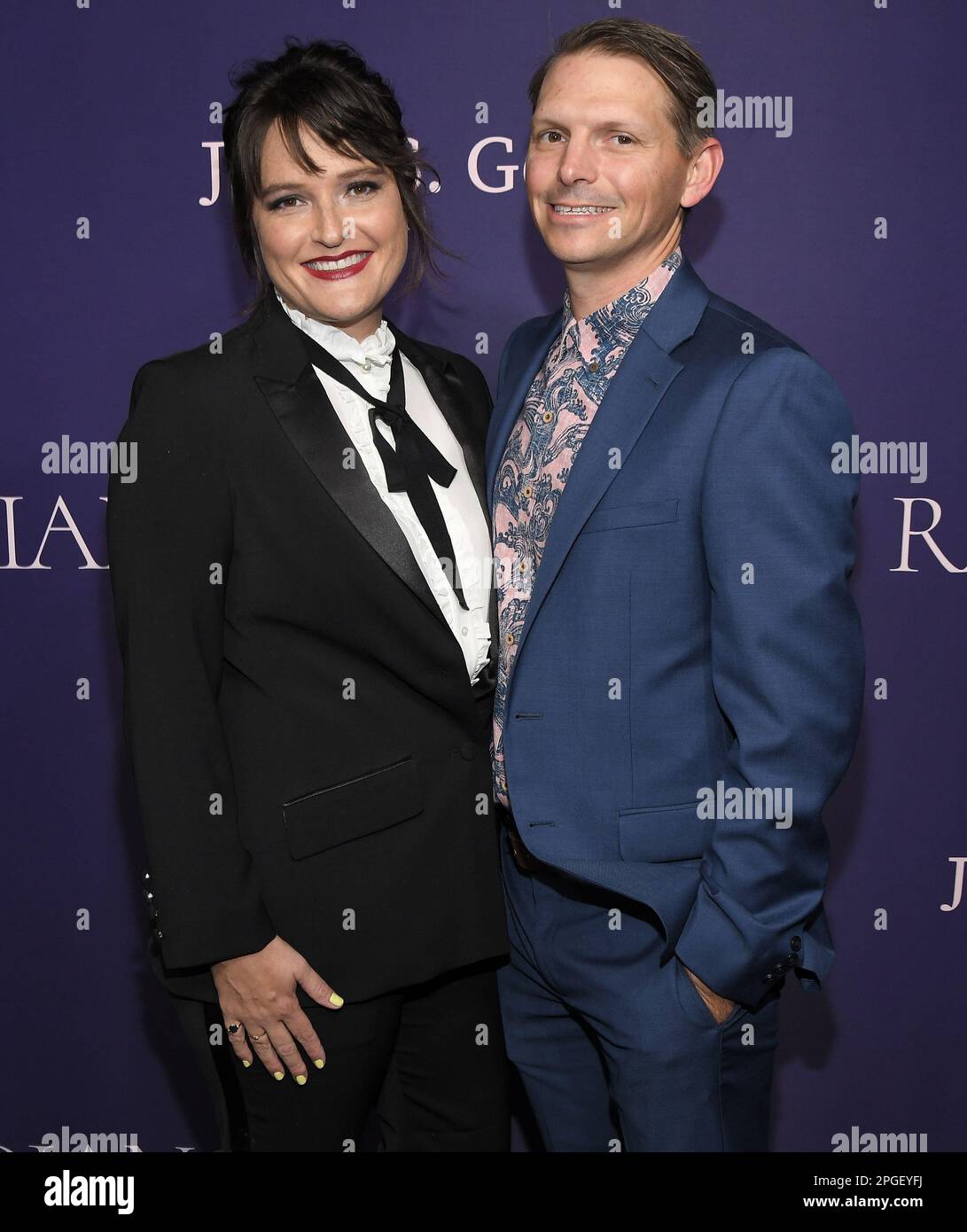 Los Angeles, USA. 21st Mar, 2023. Dana Ledoux Miller and Guest at the ...