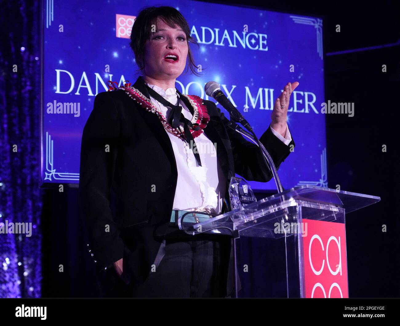 Los Angeles, USA. 21st Mar, 2023. Mentor Award Honoree Dana Ledoux ...