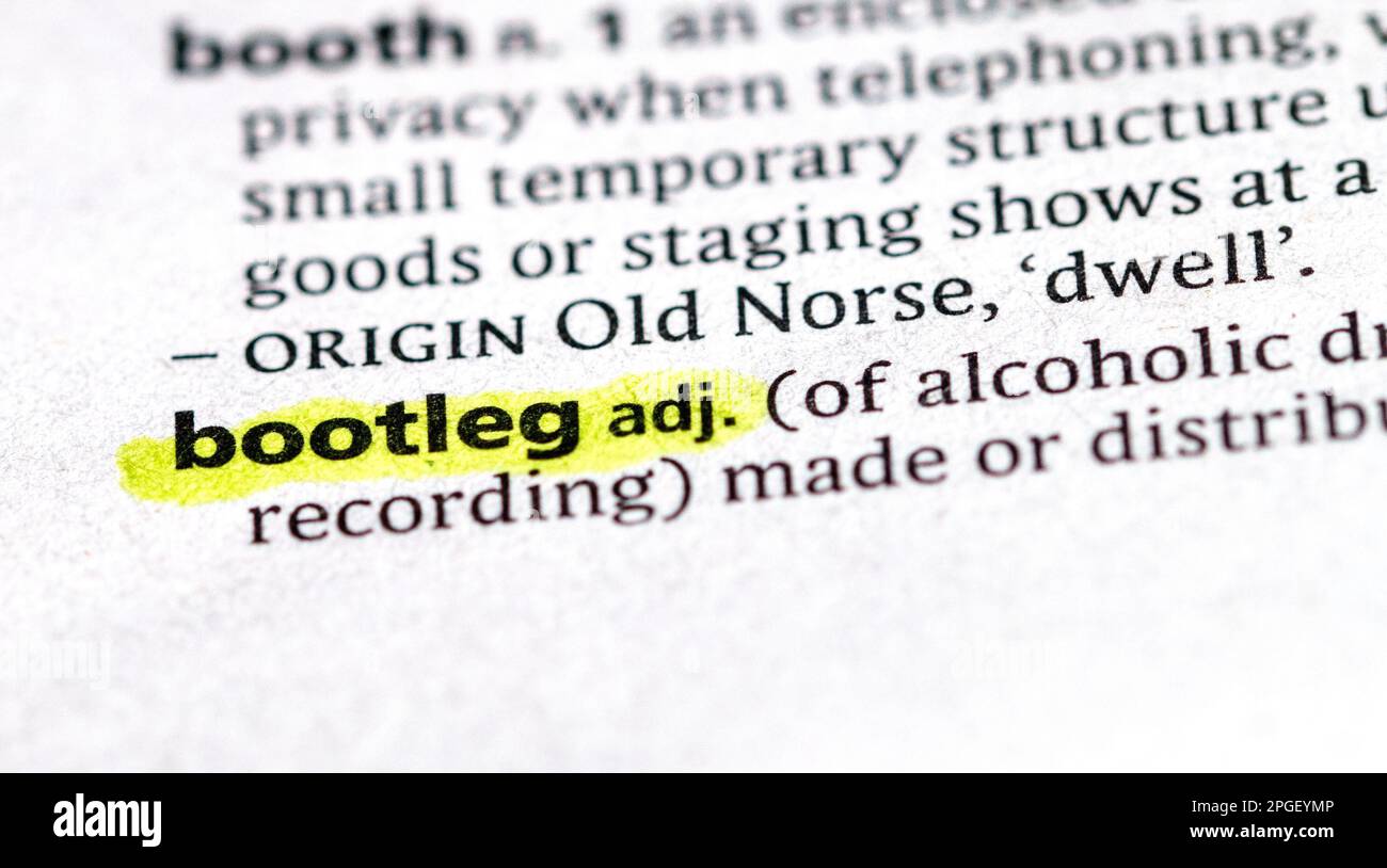 Bootleg alcohol hi-res stock photography and images - Alamy