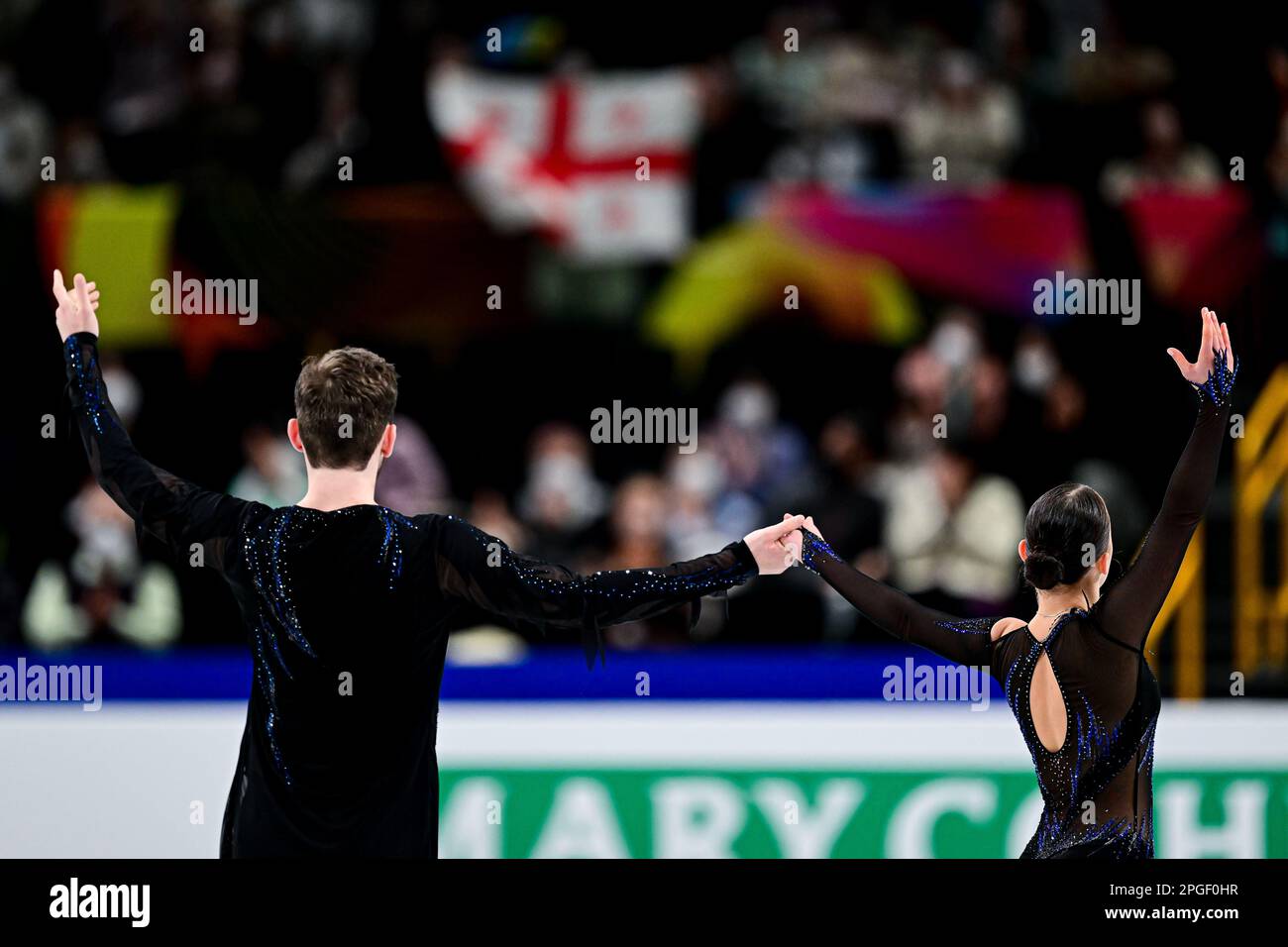 Karina SAFINA & Luka BERULAVA (GEO), during Pairs Short Program, at the ...