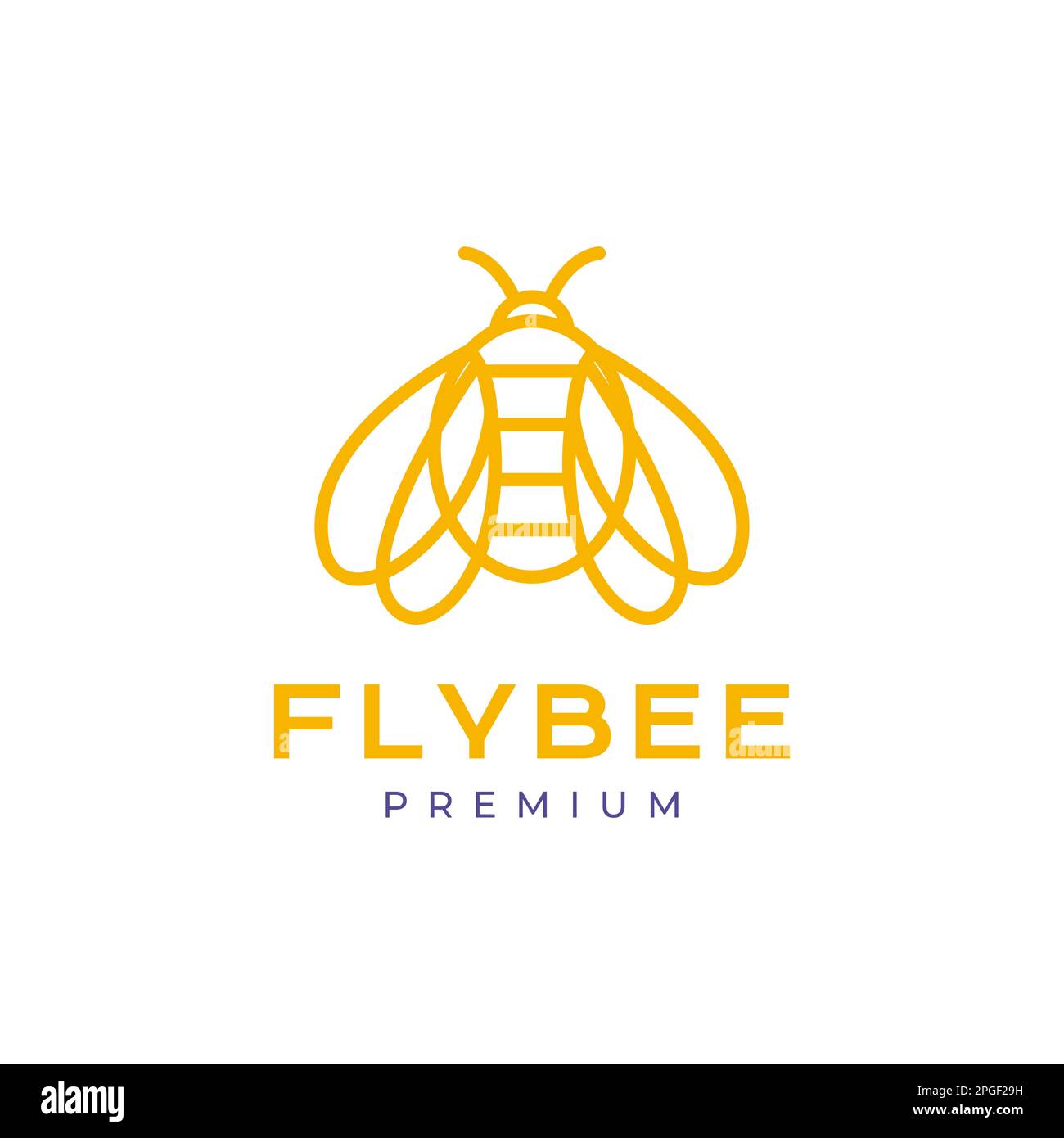 Bumble Bee Logo Design Cool Bumble Bee Logo Design With Fitness Icon