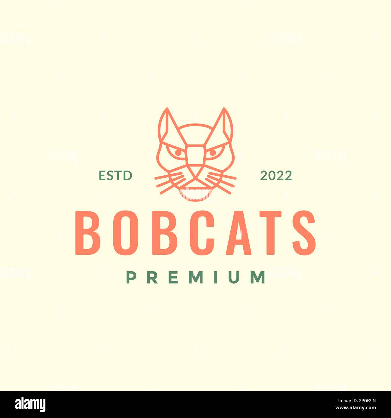Bobcat Vector Logo Bobcat Icon Vector Vectors Hi Res Stock Photography