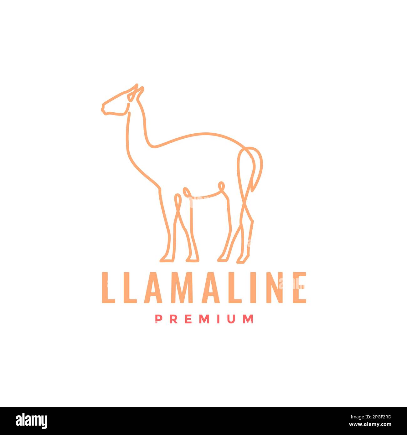 Llama mascot vector Cut Out Stock Images & Pictures - Alamy