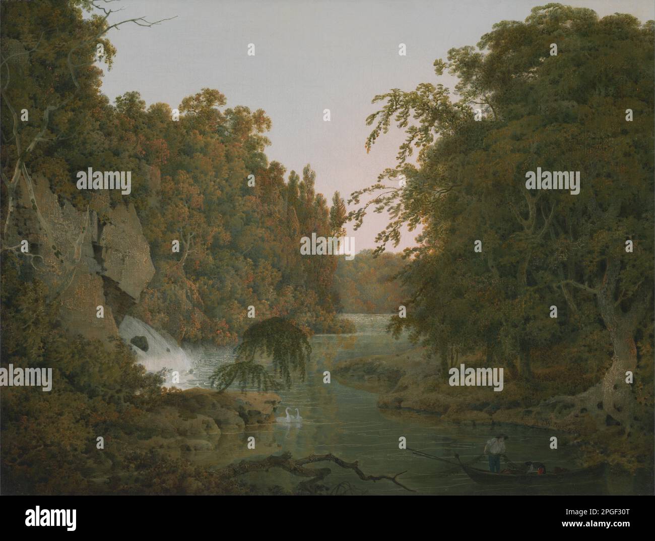 Dovedale 1786 by Joseph Wright of Derby Stock Photo - Alamy