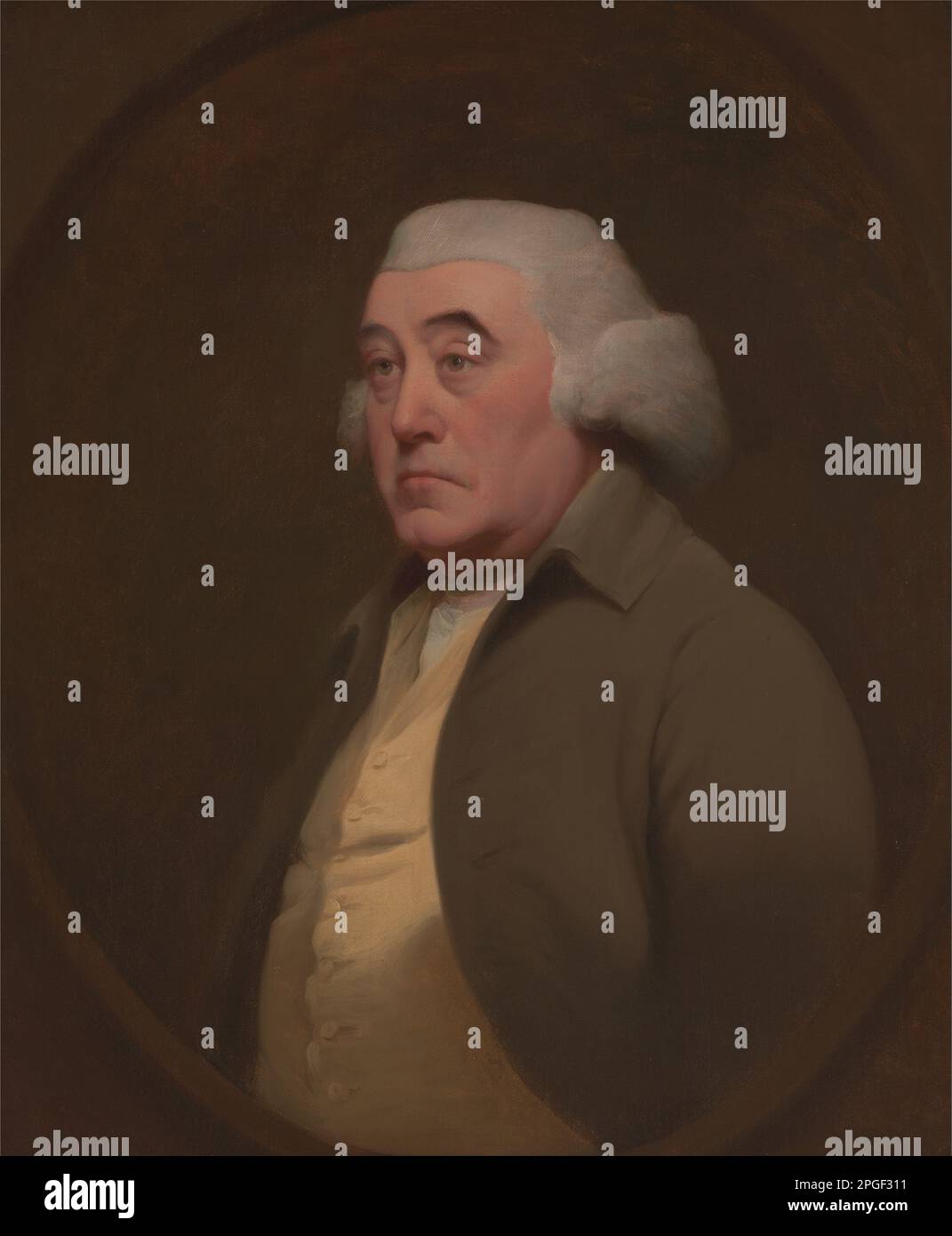 Dr. Richard Wright between 1785 and 1789 by Joseph Wright of Derby Stock Photo - Alamy