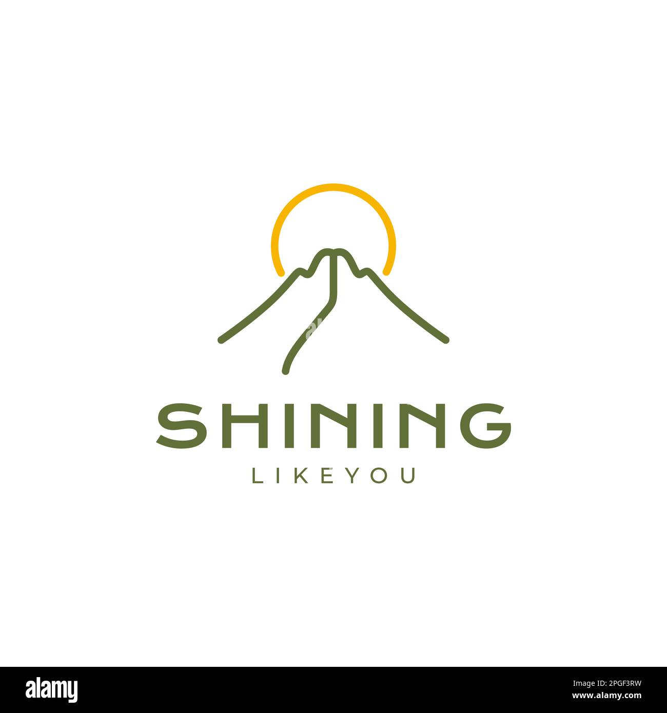 Morning mountain view sunlight Cut Out Stock Images & Pictures - Alamy