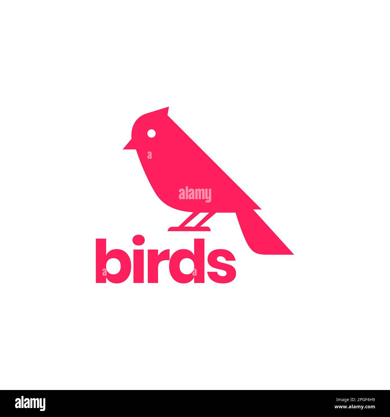 exotic bird canary modern shape clean logo design vector Stock Vector Image & Art - Alamy