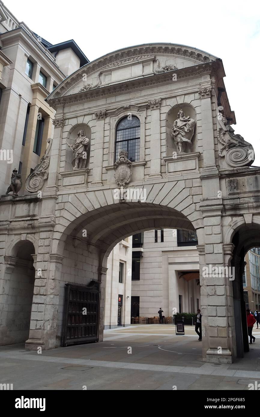 Temple Bar Gate, London, England, United Kingdom, Europe Stock Photo ...