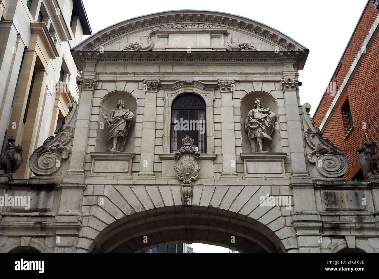 Temple Bar Gate, London, England, United Kingdom, Europe Stock Photo ...