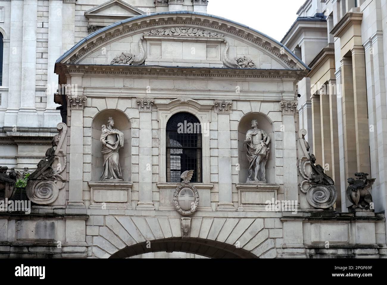 Temple Bar Gate, London, England, United Kingdom, Europe Stock Photo ...