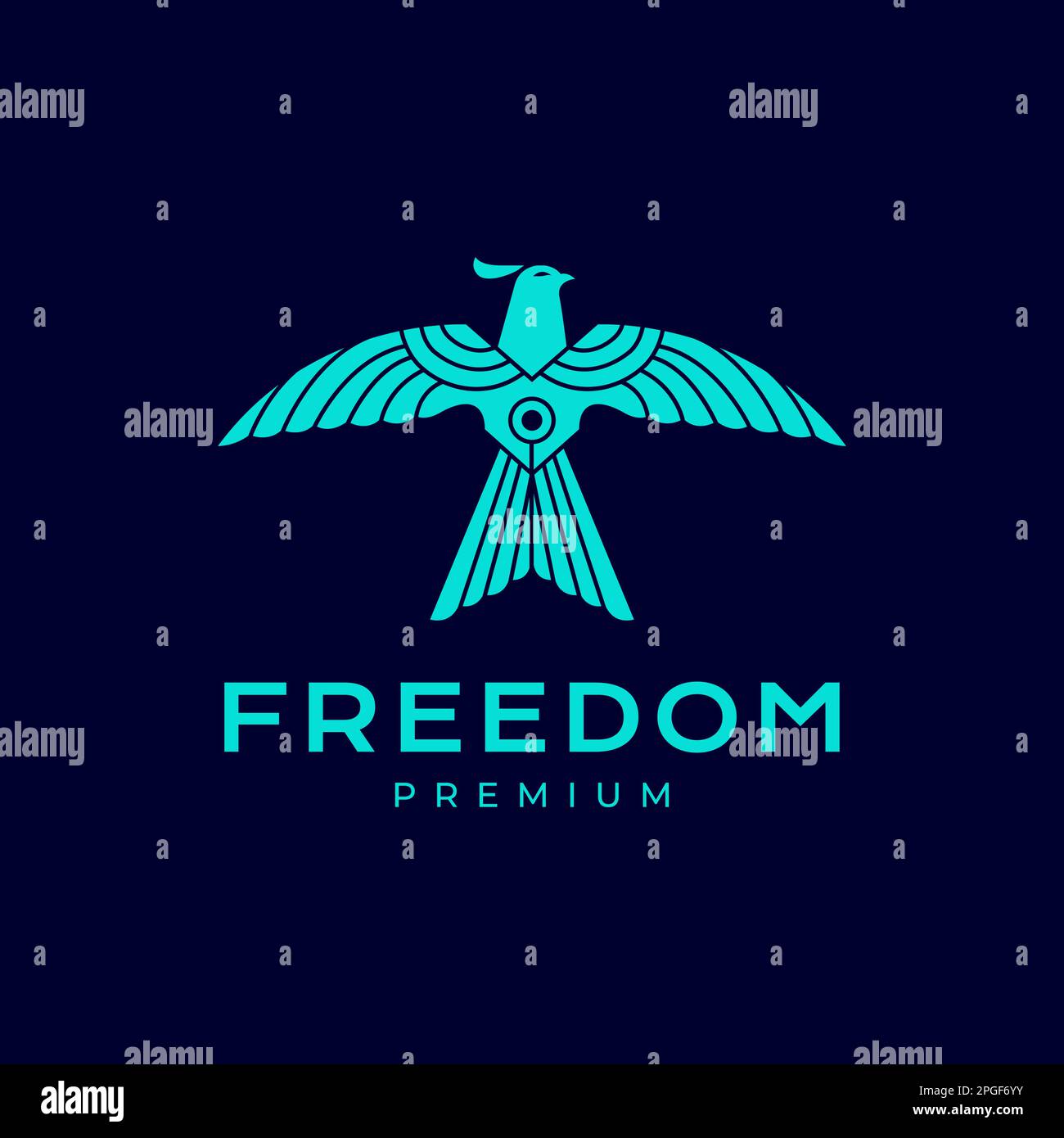 Eagle Freedom Logo Freedom Tour Eagle Retro 4th Of July PNG Graphic By