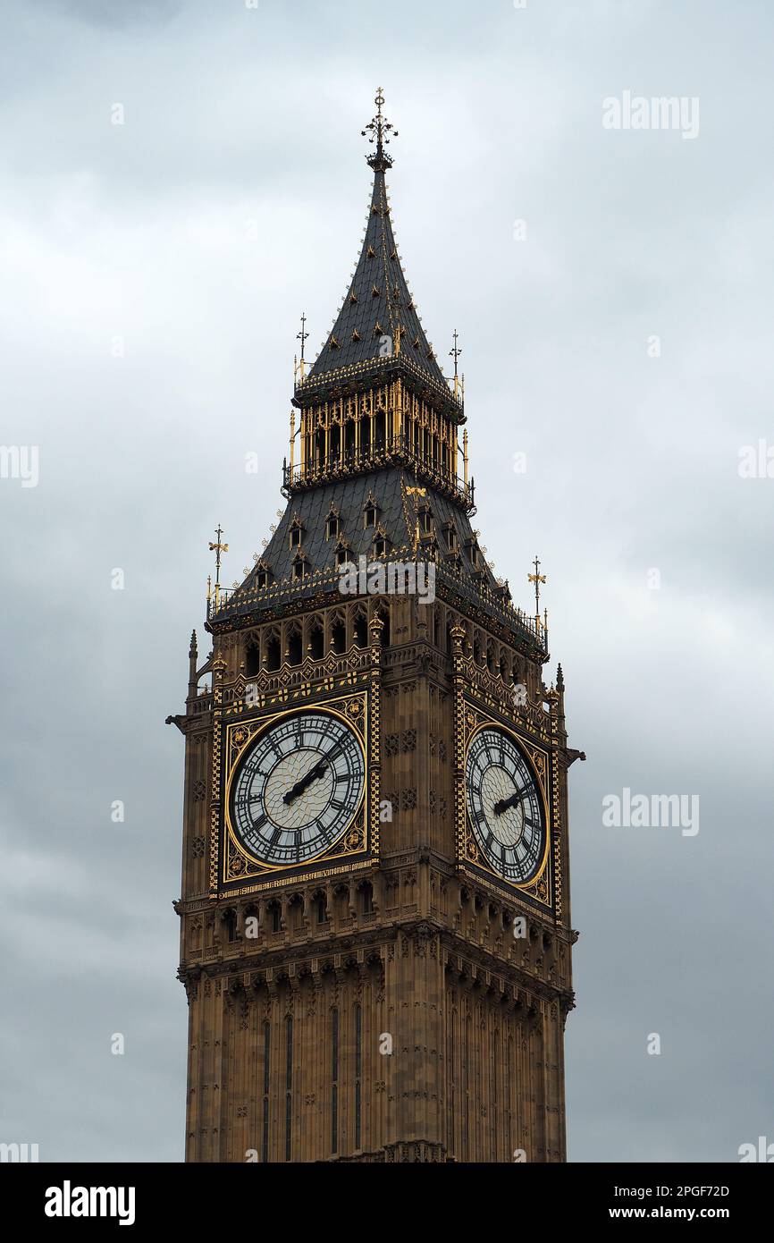 Big Ben, Clock Tower, Palace of Westminster, Houses of Parliament ...