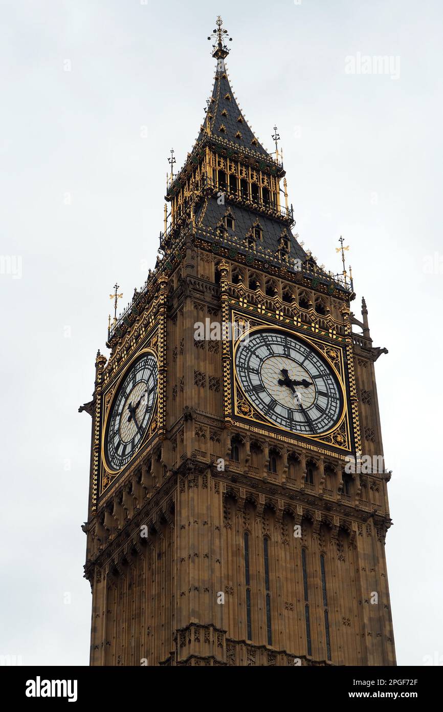 Big Ben, Clock Tower, Palace of Westminster, Houses of Parliament ...