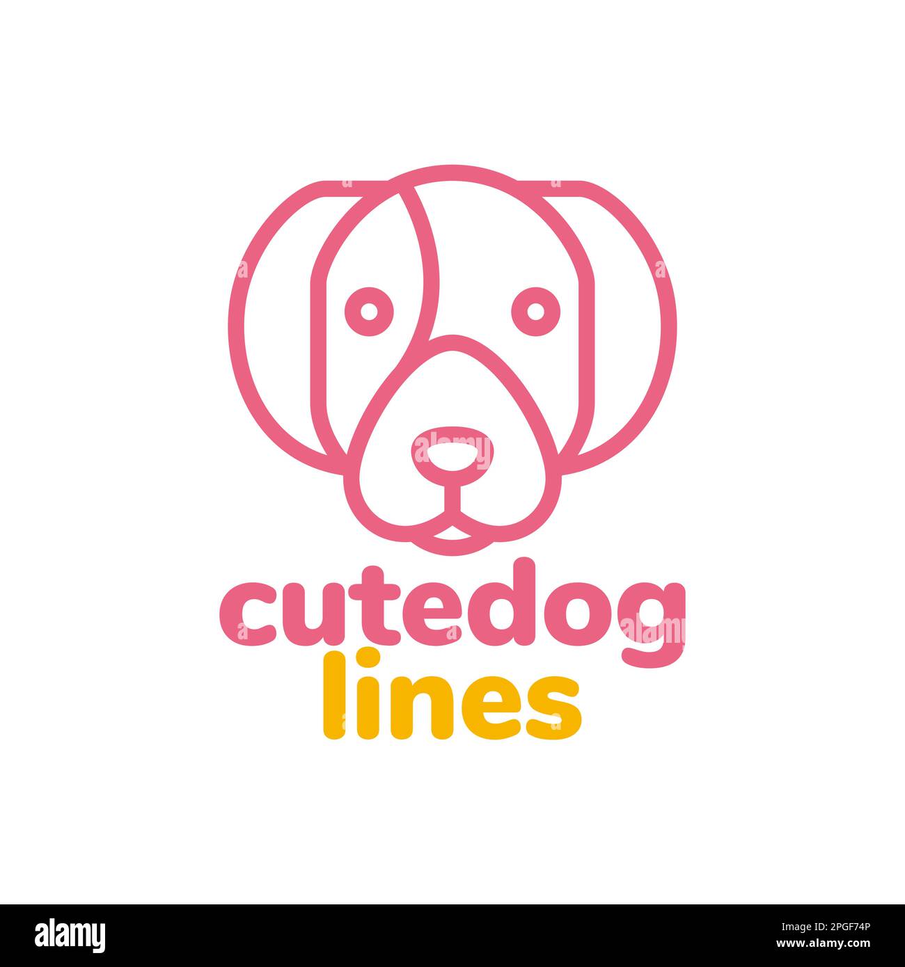 animal pets dog puppy canine jack russell terrier hold bones line art ...