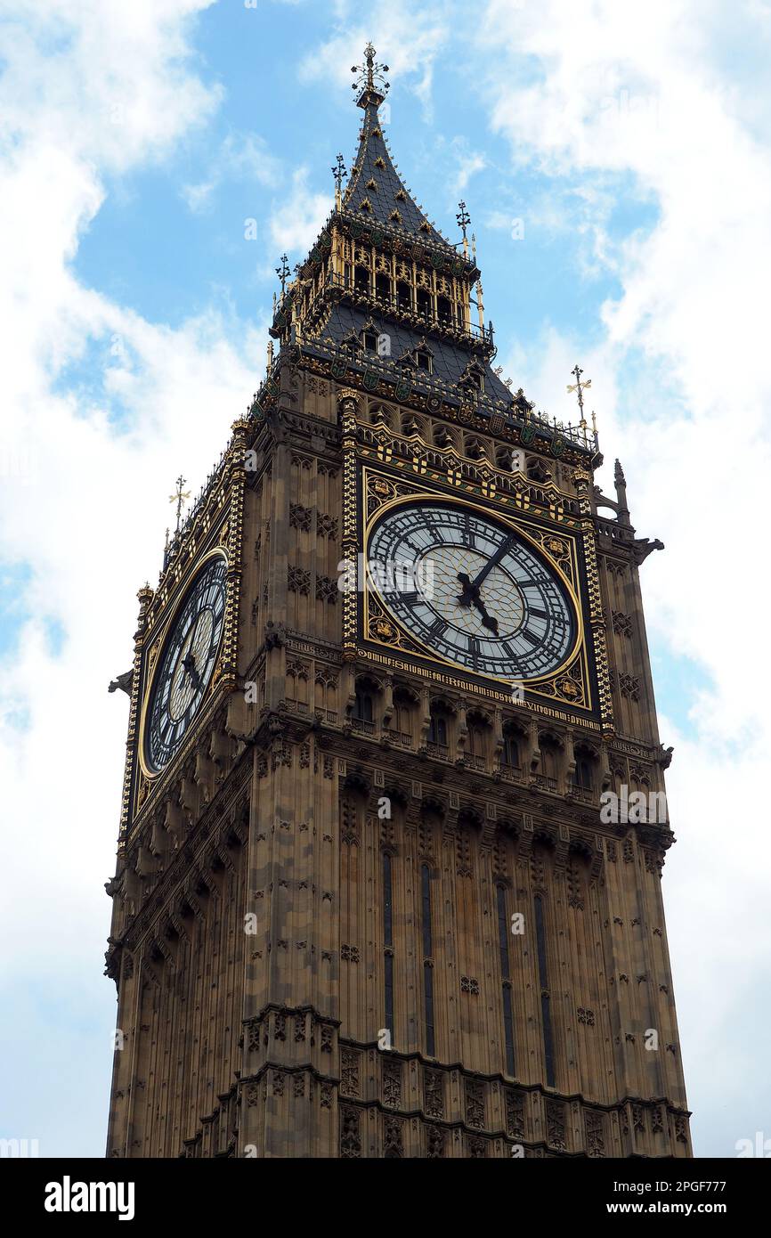 Big Ben, Clock Tower, Palace of Westminster, Houses of Parliament ...