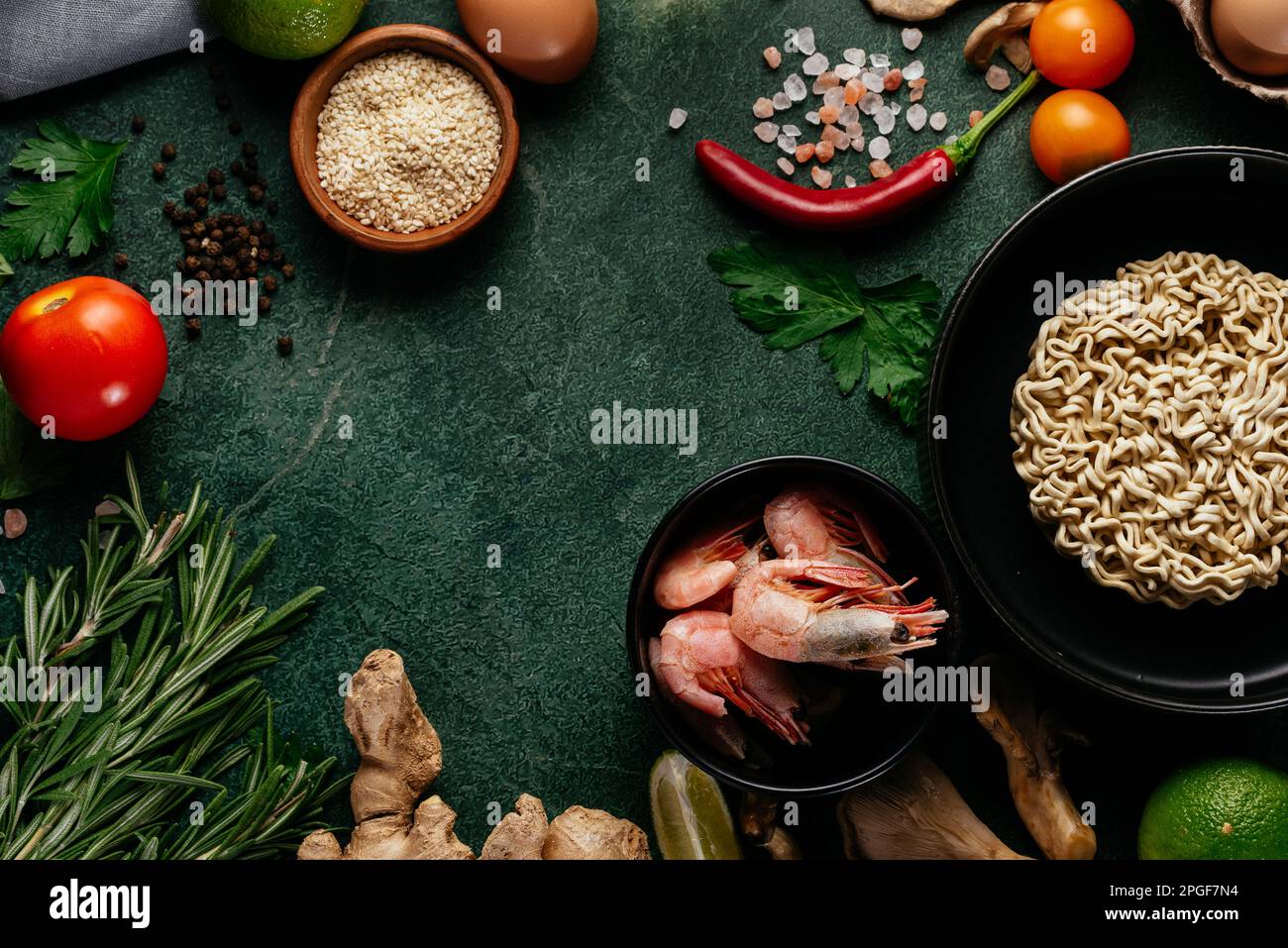 Delicious ramen meat ingredients hi-res stock photography and images ...