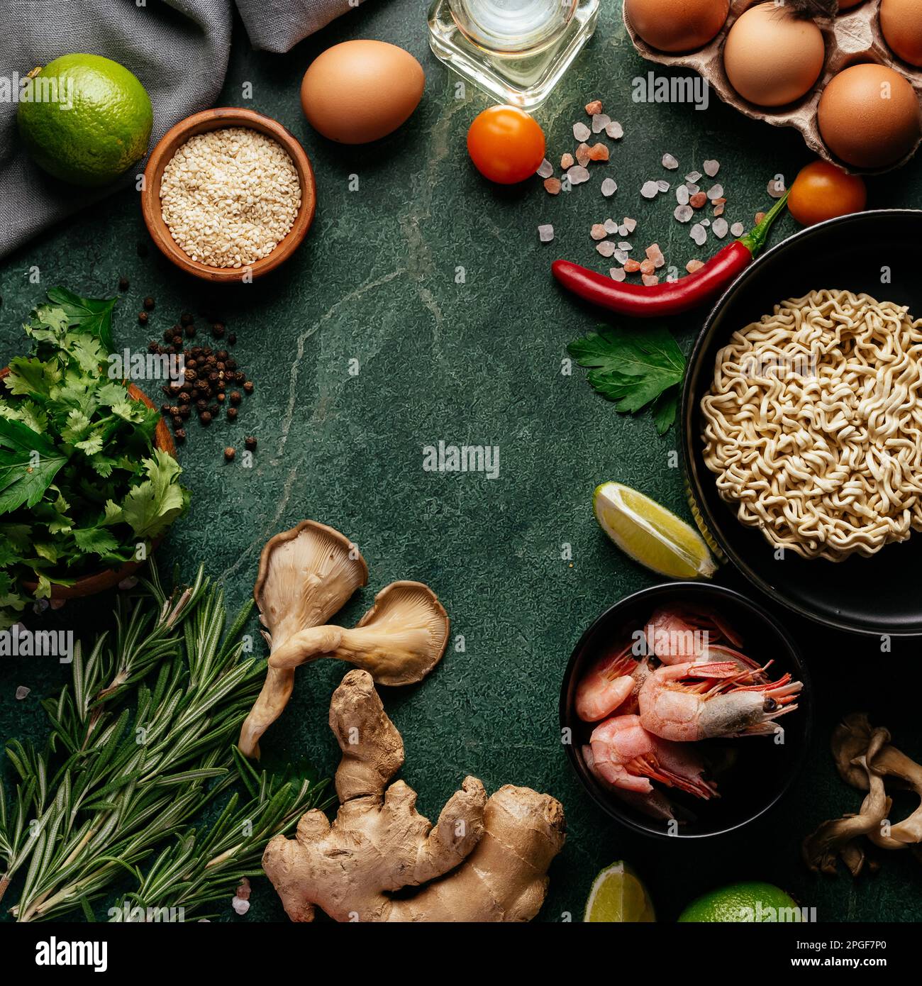 Delicious ramen meat ingredients hi-res stock photography and images ...
