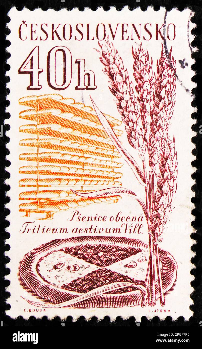 MOSCOW, RUSSIA - MARCH 16, 2023: Postage stamp printed in ...