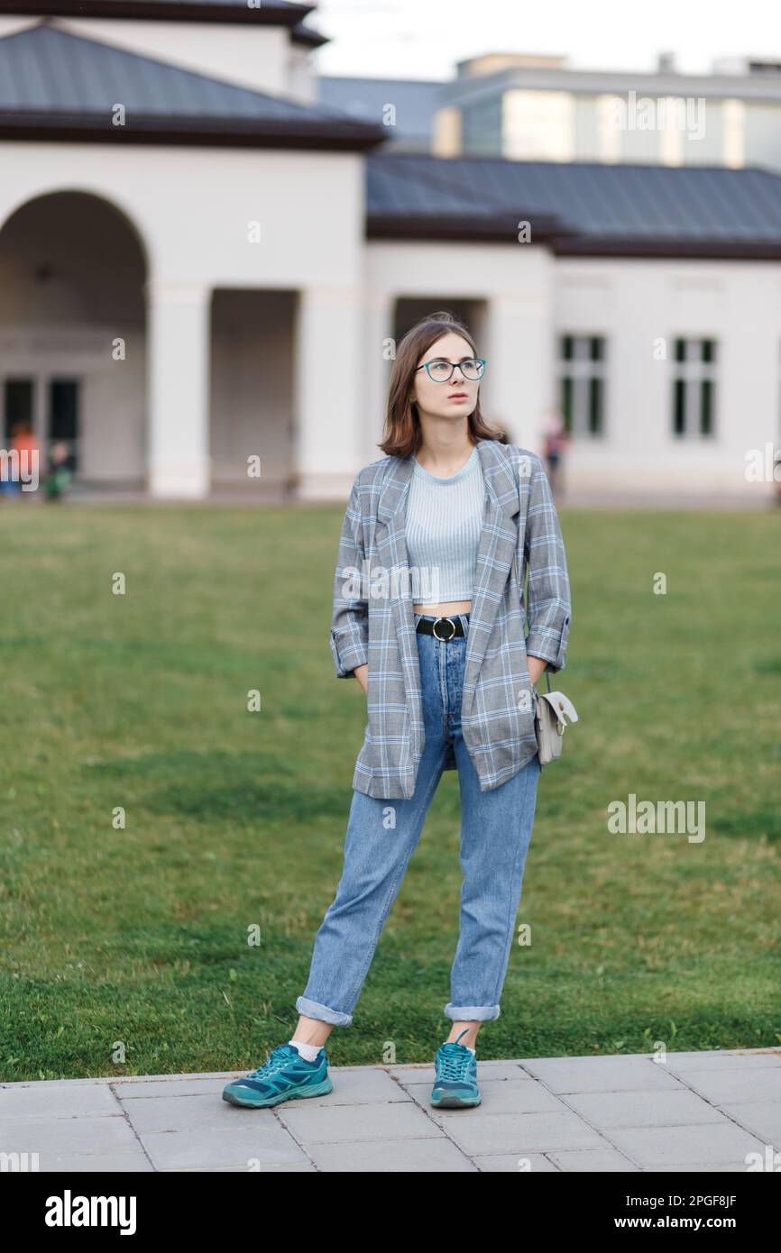 Student jacket hi-res stock photography and images - Alamy