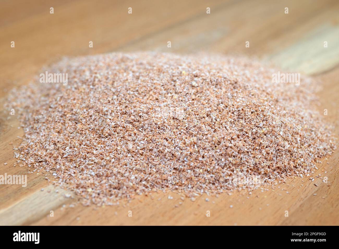 Wheat bran in a closeup Stock Photo - Alamy